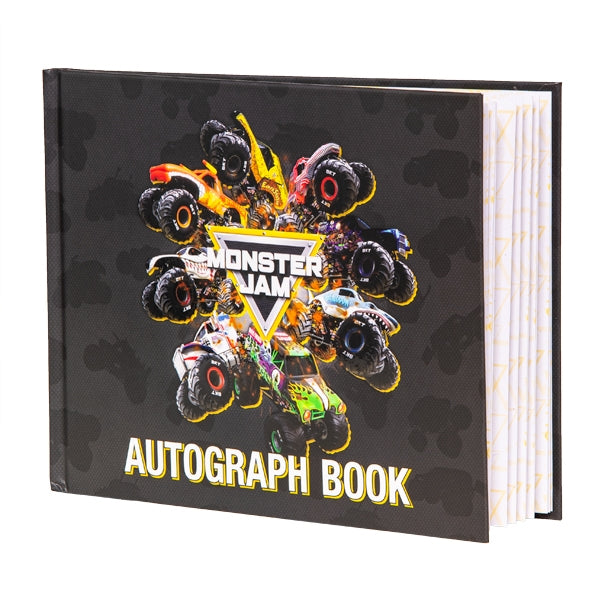 Monster Jam 2025 Autograph Book – Official Monster Jam Superstore