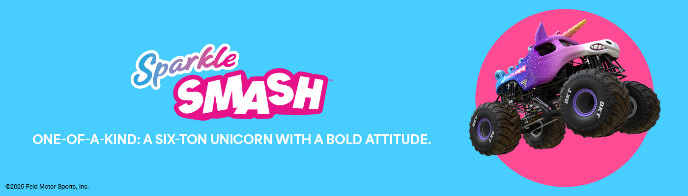 Sparkle Smash – Official Monster Jam Superstore